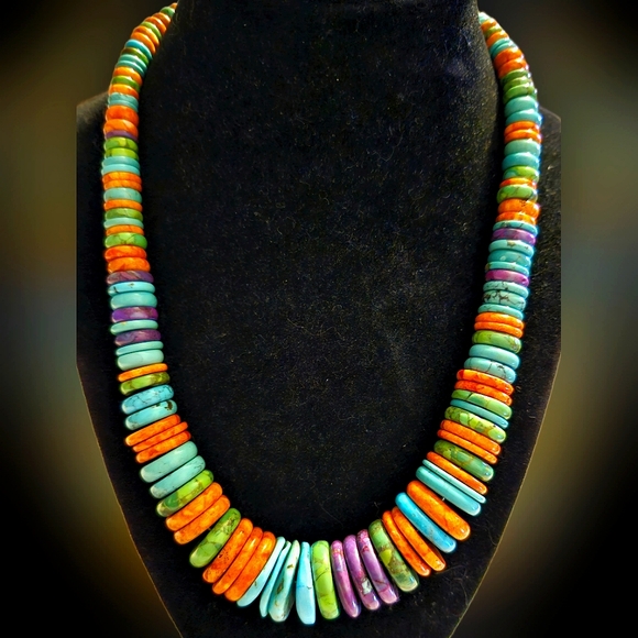 Jay King | Jewelry | Rare Jay King Royston Turquoise Heishi Gemstone ...